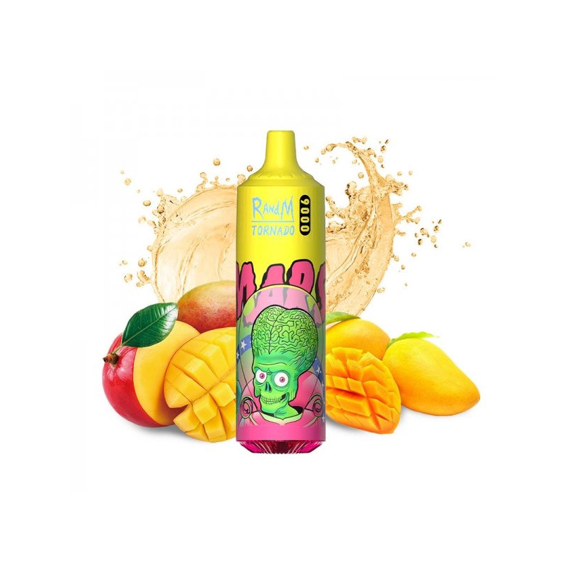 Discover the PUFF 9000 puffs Tornado by R and M.